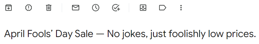 7 of the Best April Fools Email Examples We’ve Ever Seen