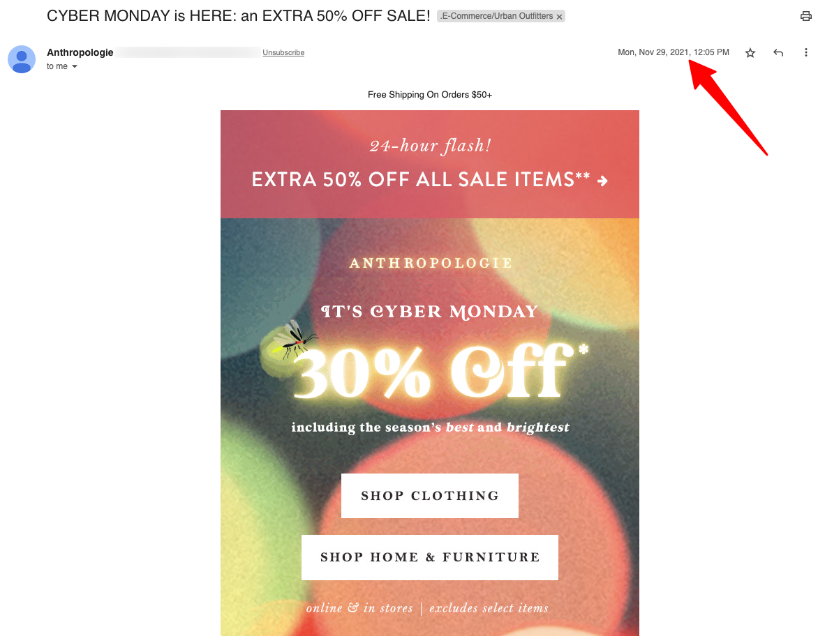 7 Cyber Monday Email Examples (and Why They Work)