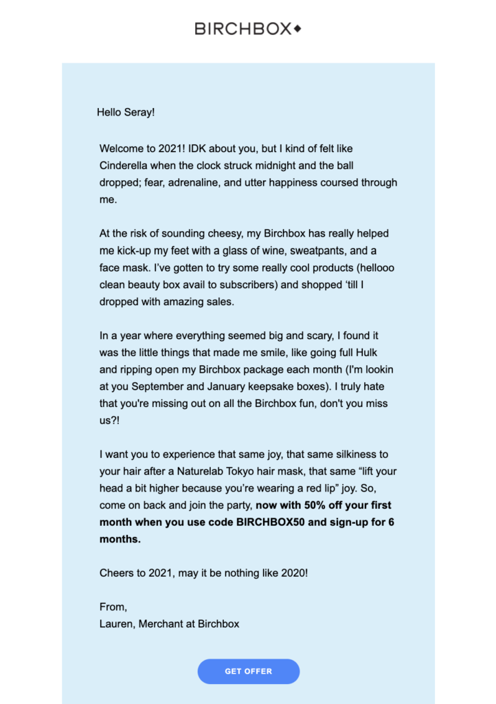 7 of The Best Win Back Email Examples We’ve Seen