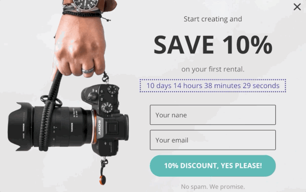 11 Unique Countdown Timer Popup Examples (+ Templates)