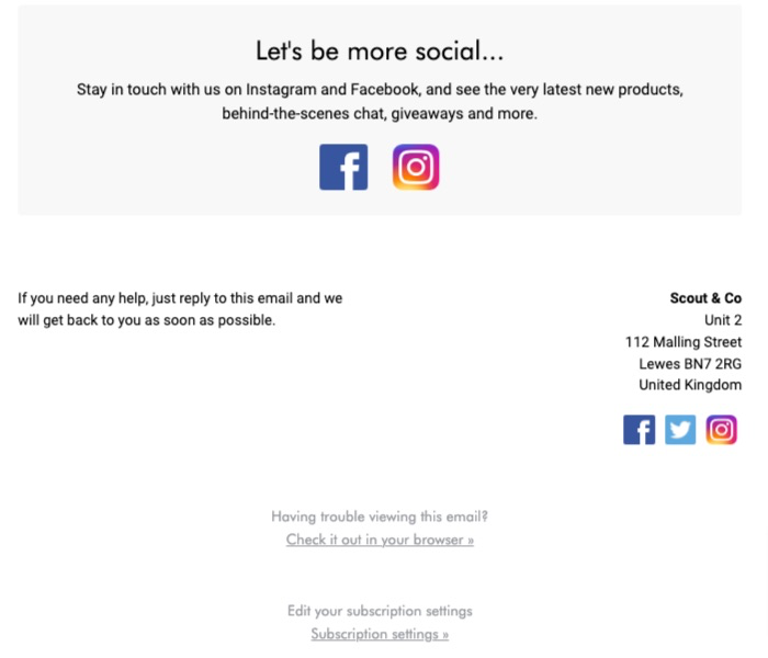 9 Email Footer Examples to Inspire Your Own