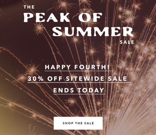 9 Gorgeous 4th of July Email Examples That’ll Skyrocket Your Sales