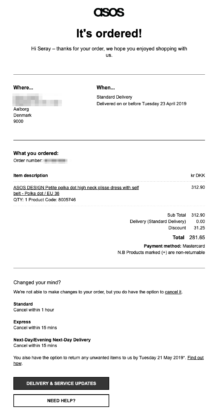 10 of the Best Order Confirmation Emails to Inspire Your Own