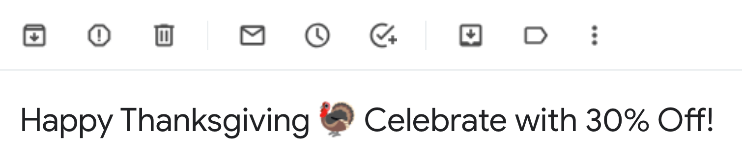 7 of the Best Thanksgiving Email Examples You Can Copy