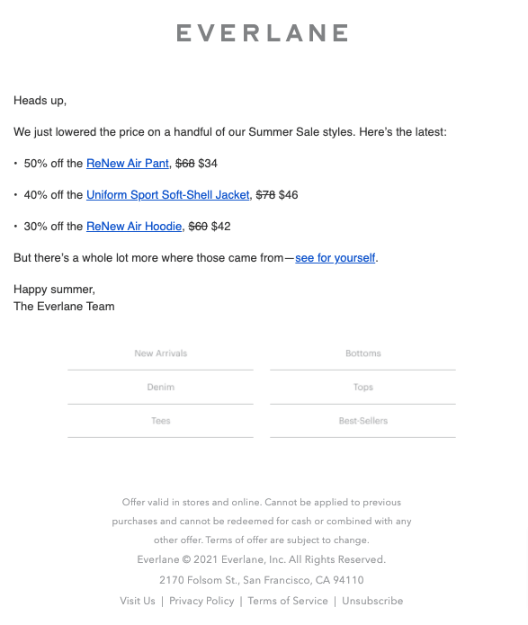 8 Creative Discount Email Examples You Can Steal