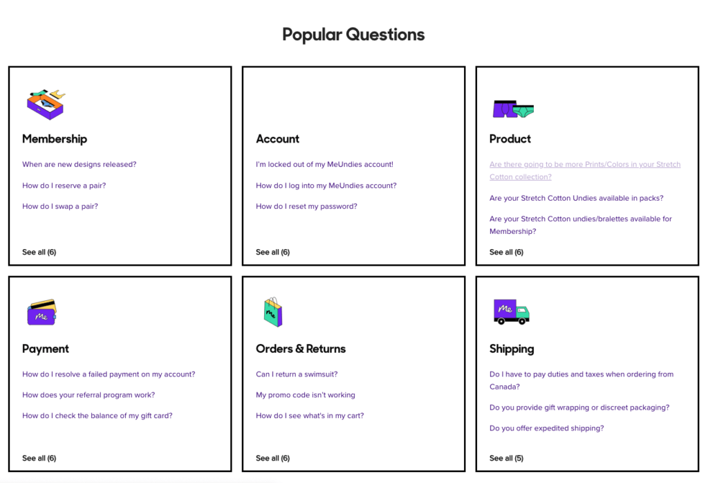 E-Commerce Contact Page Examples to Inspire Your Own
