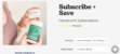 7 Ecommerce Subscription Examples to Inspire Your Own