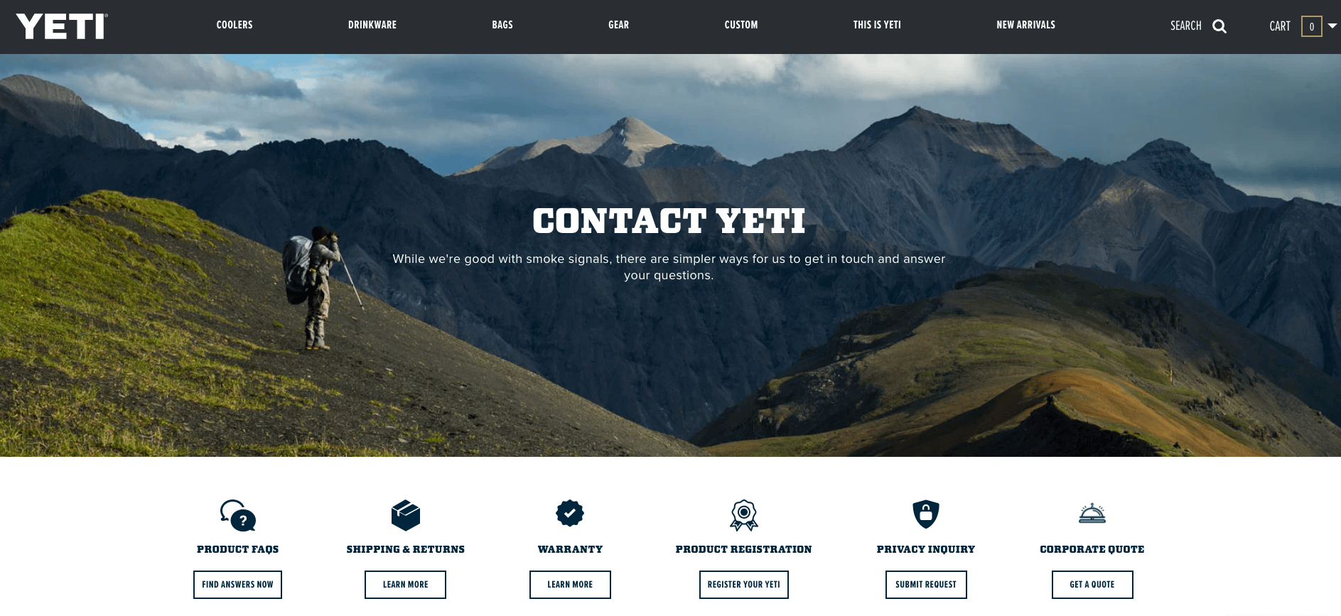 E-Commerce Contact Page Examples to Inspire Your Own