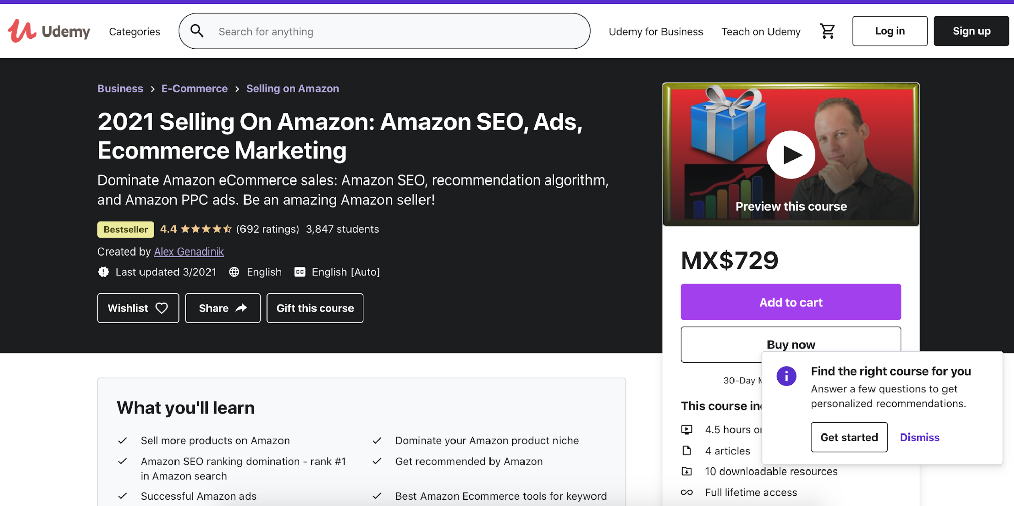 10 Best Ecommerce Courses You Can Take in 2024