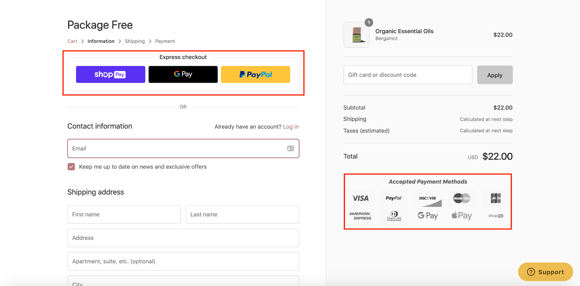 Minimize Cart Abandonment With These Shopify Checkout Examples