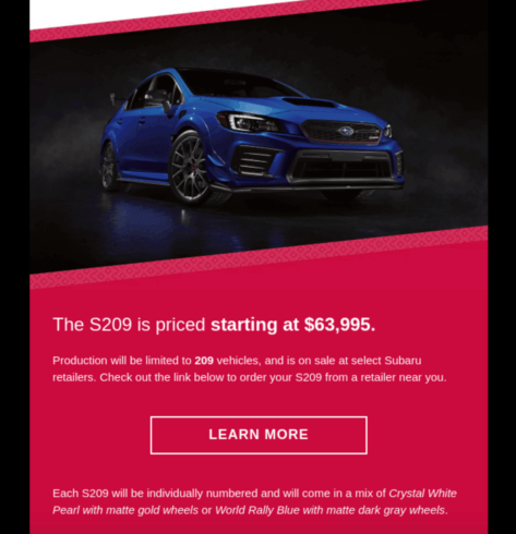 6 of the Best Top Automotive Email Examples We've Seen
