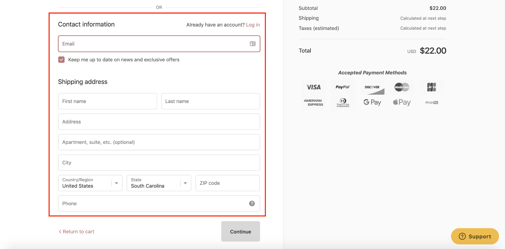 Minimize Cart Abandonment With These Shopify Checkout Examples