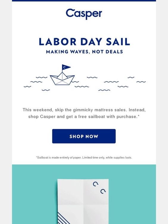 9 of the Best Labor Day Email Examples We’ve Seen
